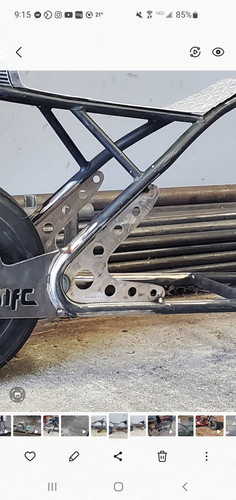 Motovox rear frame gusset set. | Metal Fabcreations