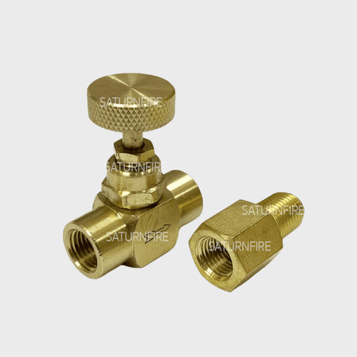 Needle Valve and Snubber 1/4" | Saturnfire
