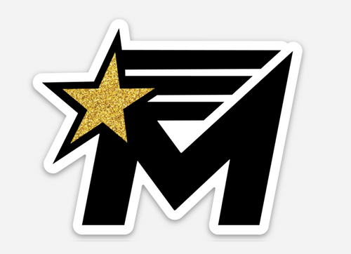 M Logo Sticker | Impact Lacrosse