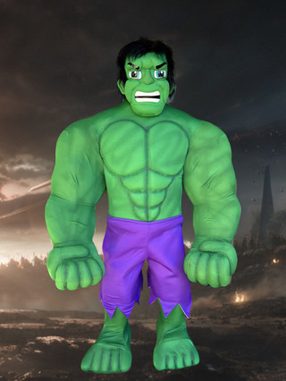 The Hulk Parody Character/Mascot Parties/Riverside, CA