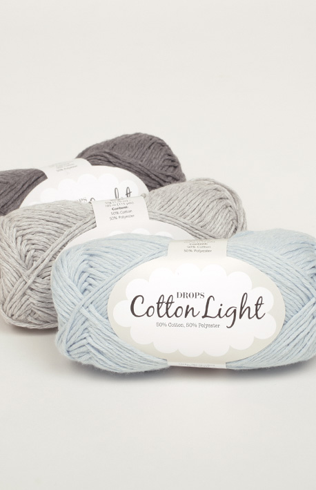 Lana Drops Cotton light (algodon, poliester)