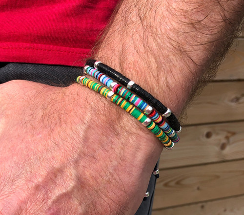 Unisex Vinyl Disc Bracelets | Noko Designs