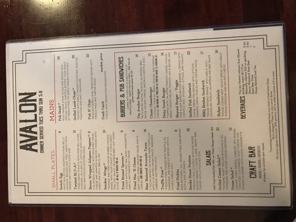 Avalon Gastrobpub * | Wailua Bay View 312