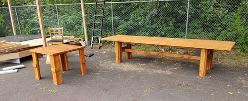 Custom 12 ft & 3 ft Tables | website