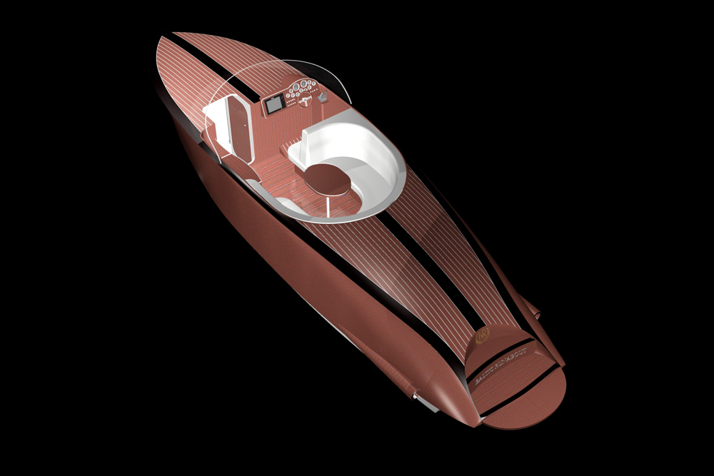 Custom Mahogany Powerboats | Baltic Runabout | Latvia