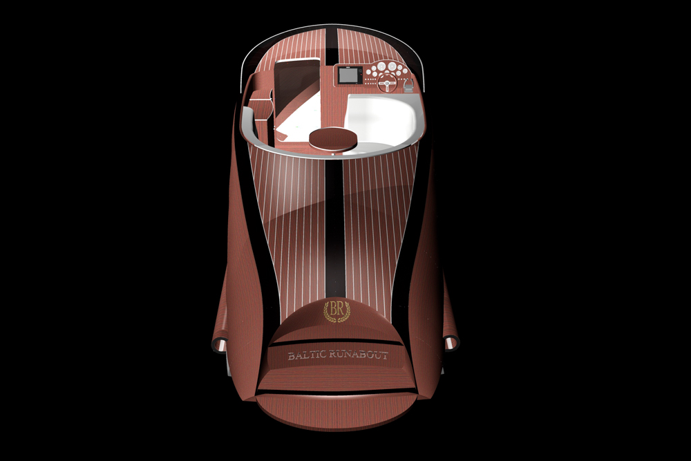 Custom Mahogany Powerboats | Baltic Runabout | Latvia