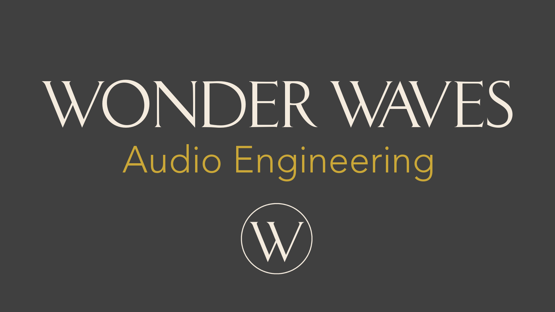 Wonder Waves Audio Engineering | Premium Song & Podcast Mixing Services