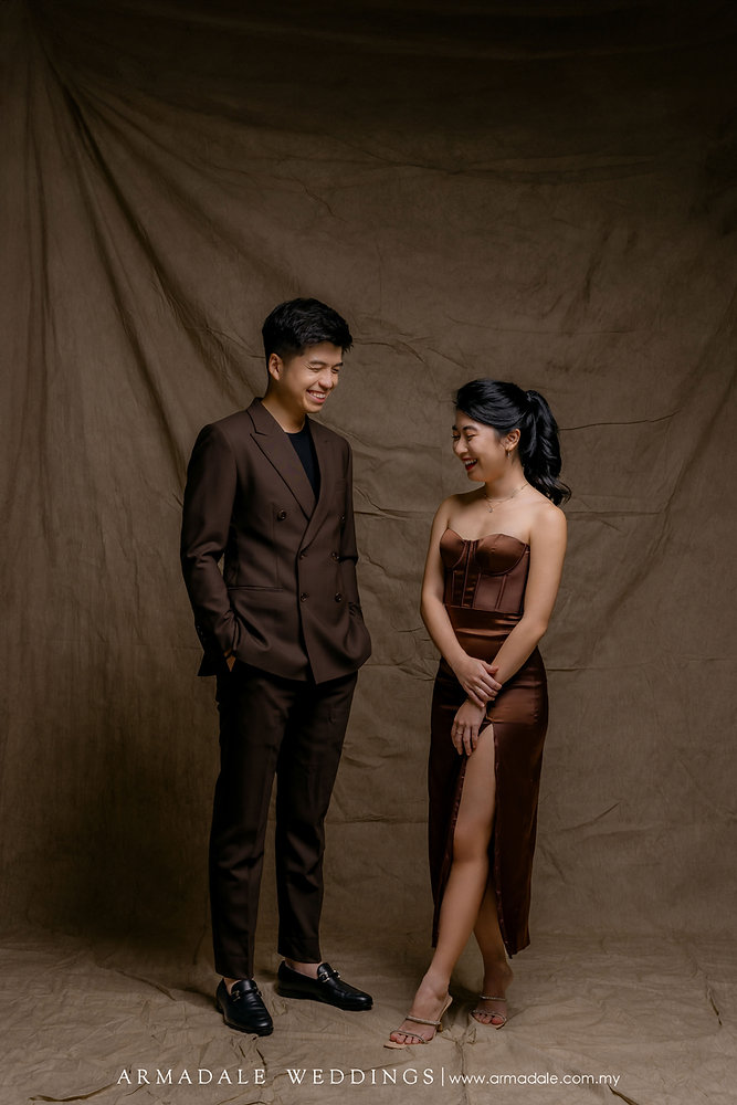 Indoor Couple Portrait by Armadale Weddings | Celebrating Ben & Su Yin