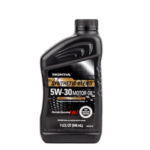 Honda Motor Oil 5W-30 Synthetic Blend | Sylvacon Services