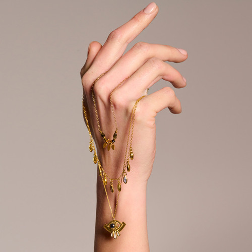 ANASSA - Sterling silver 925 Gold plated in 24k chain | OUT OF M.E Jewelry