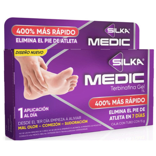 Silka Medic Terbinafine Gel 1% – Athlete’s Foot Treatment | Missionary ...
