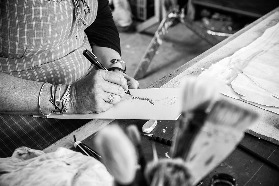 Meet the artist, Lynn Bennett-Mackenzie, Gairloch, NW Scotland