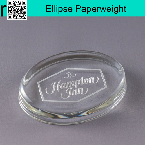 Ellipse Paperweight | RS Recognition