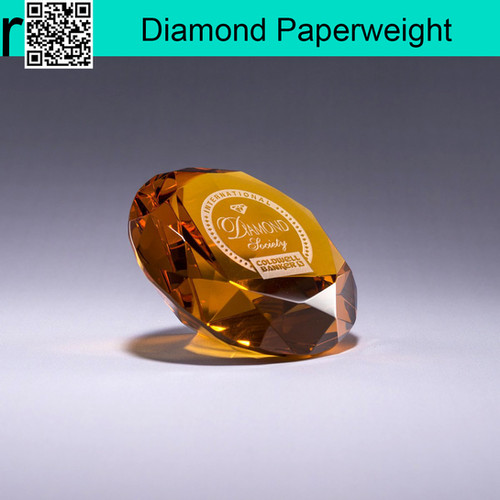 Diamond Paperweight Rs Recognition