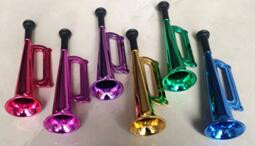 Metallic Toy Trumpets (1 Dozen Per Order) | Throw Dat