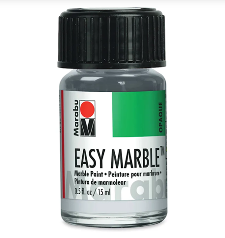 Marabu Easy Marble - Pearl White 771 | Throw Dat
