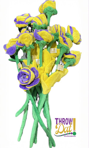 17" PGG Plush Rose (12 Pieces) | Throw Dat