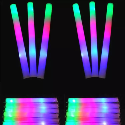 LED Foam Baton - 12 Pieces | Throw Dat