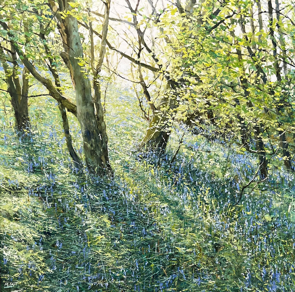 Michael Salt an artist at the barn