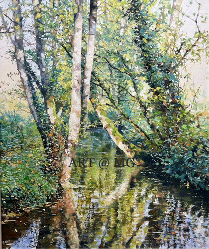 Pickering Beck by Michael Salt | mardleybury-gallery