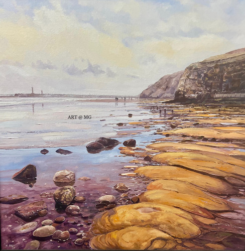 Towards Whitby by Michael Salt RSBA RSMA | mardleybury-gallery