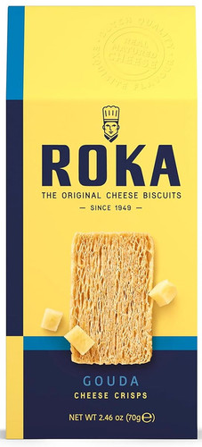 Roka Cheese Crisps 2.46oz / 70G -Gouda Cheese | Pops Trading Company