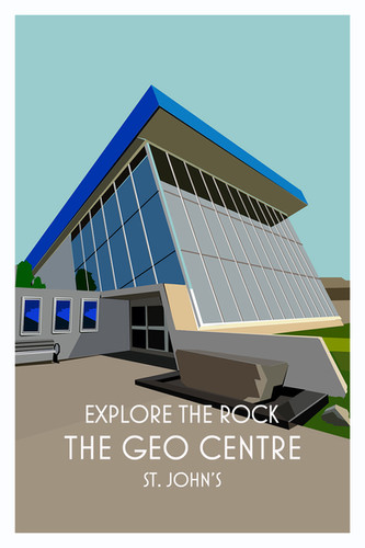 Explore The Rock - The Geo Centre - Art Poster | somegoodpaperco