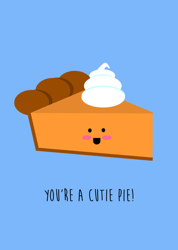 Smiley Pie | somegoodpaperco