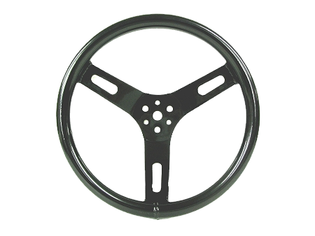 Aluminum Wheel 12" (Black) | Wedge Innovations