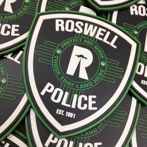 Roswell Police Department PVC patch | Valiant Supply