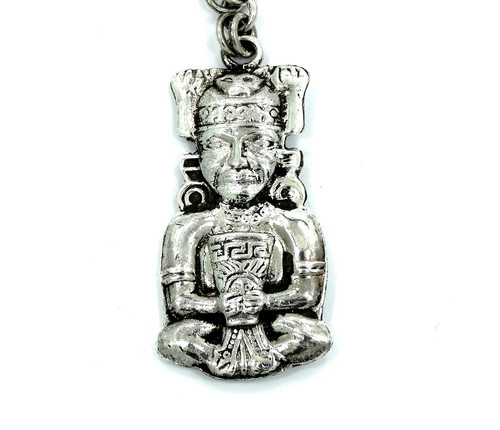 Vintage AZTEC PERUVIAN Viracocha INCA MAYAN 925 Sterling Silver ...
