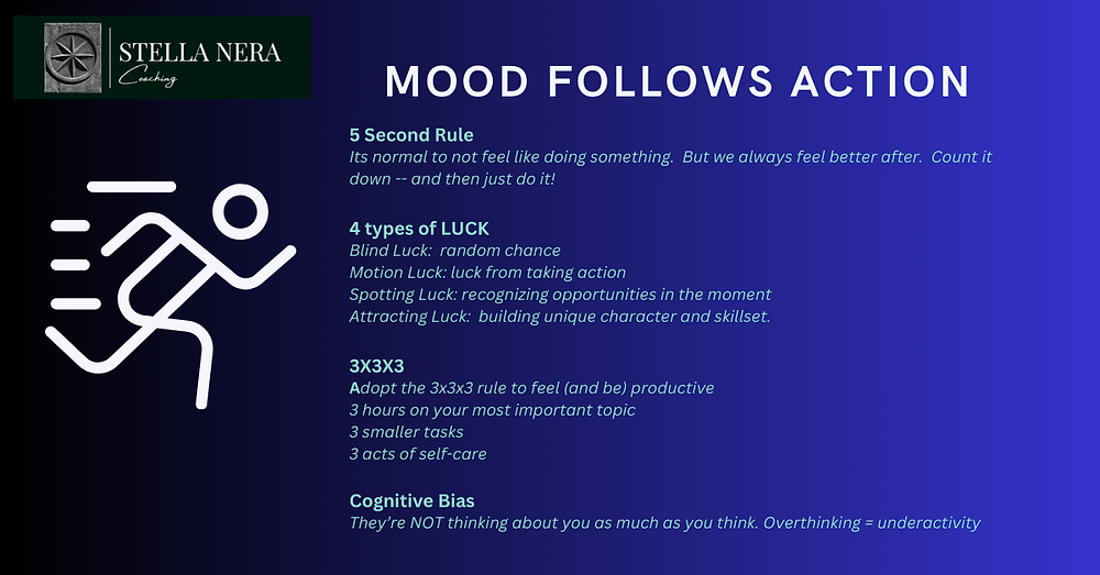 What comes first: Mood or Action?