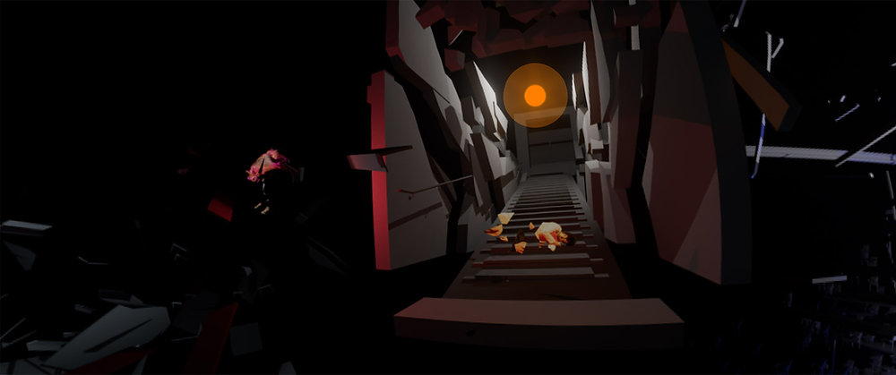 360 VR art films in The Dark