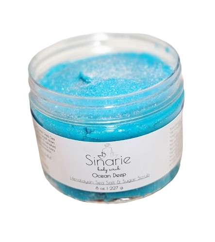 Sugar Scrub | Ocean Deep | Body Scrub | Himalayan Sea Salt | Soothing ...