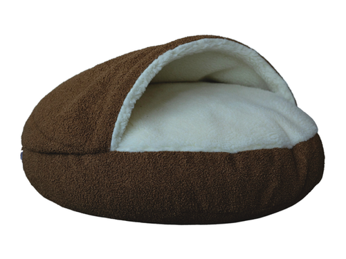 Boucle šunų guolis-urvas šviesus.rudas | Twovizslas