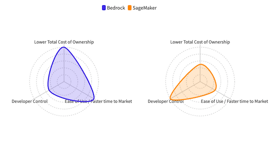 AWS Bedrock vs Sagemaker