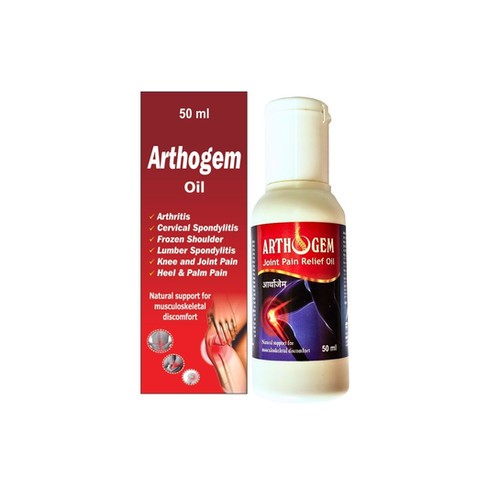 Arthogem Oil - Ayurvedic & Herbal Pain Relief Oil | Agron Ayurveda