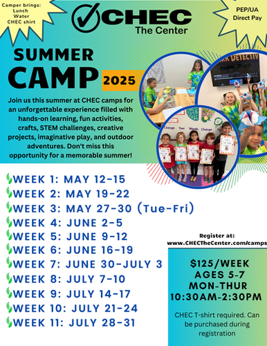 Summer Camp 2025 | CHEC The Center