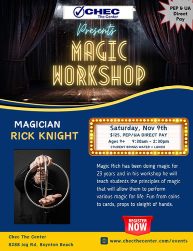 Magic Workshop | CHEC The Center