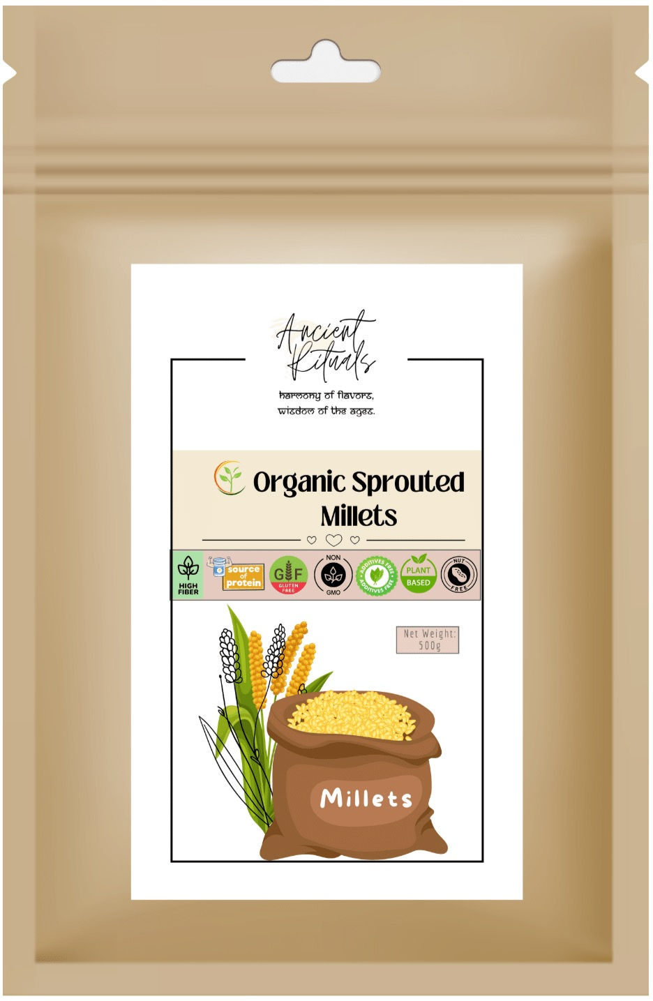 Organic Sprouted Millets | AncientRituals