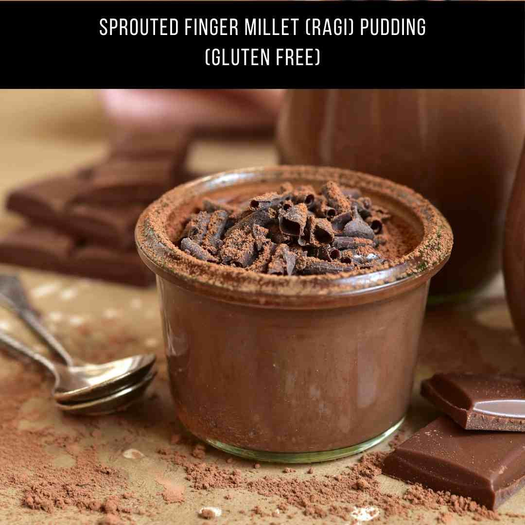 Finger Millet (Ragi) Chocolate Pudding