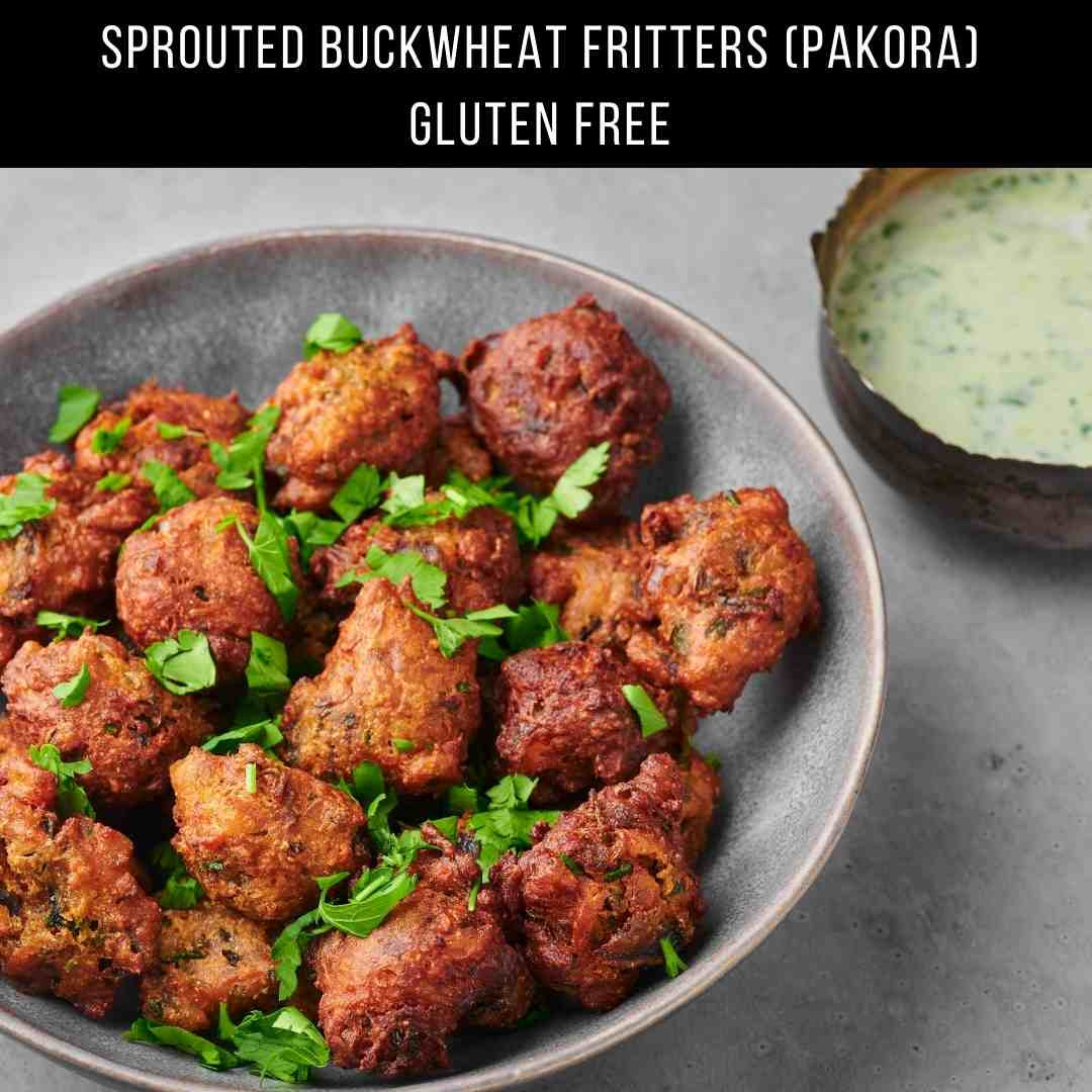 Sprouted Buckwheat Fritters