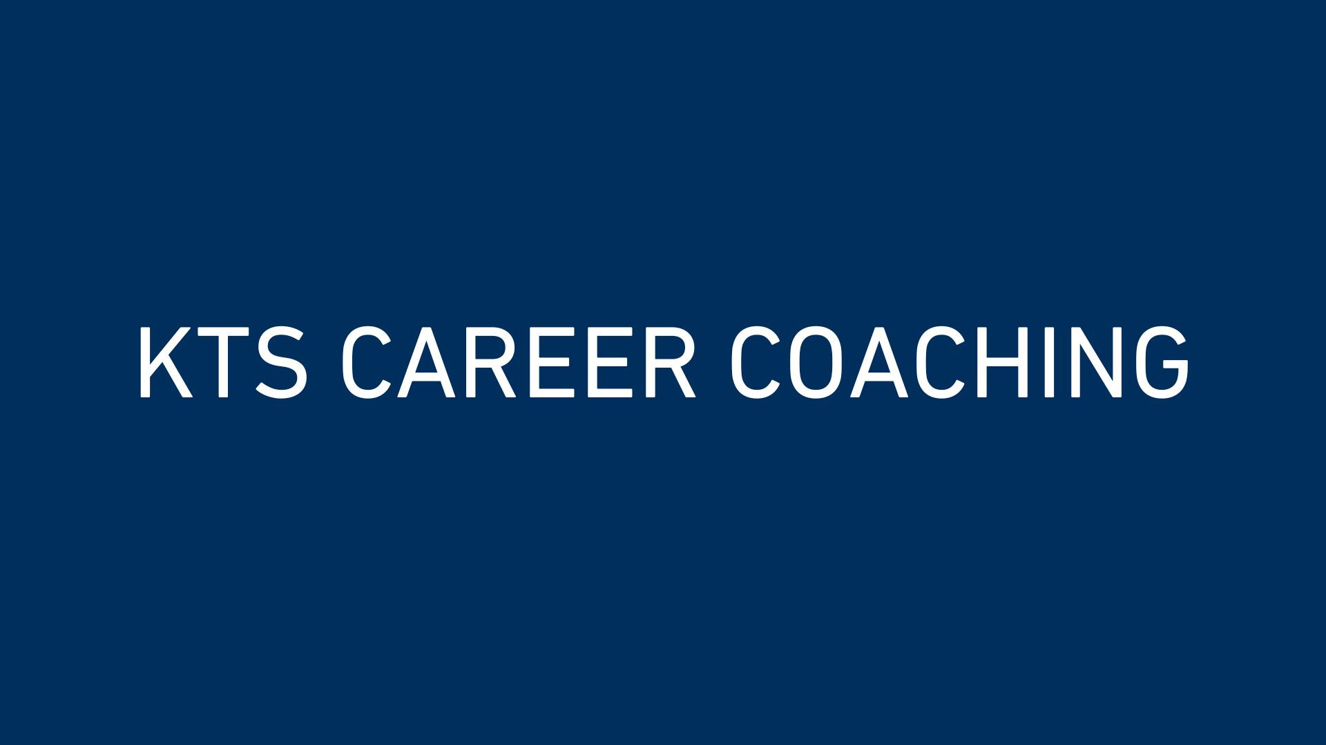 Contact | KTS Career Coaching