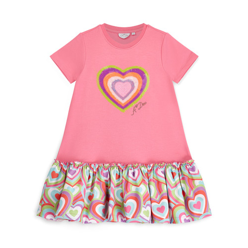 A Dee Drop waist dress - Dove | Kids Too