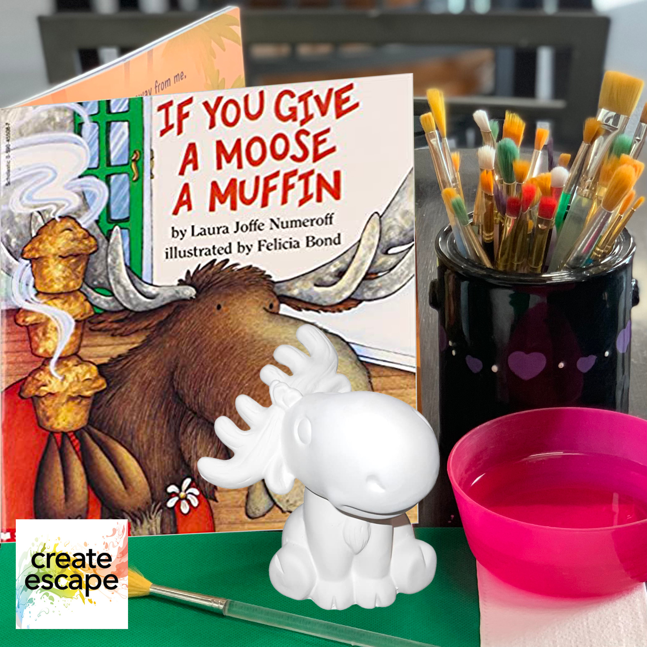 Story time Pottery | Create Escape Studio