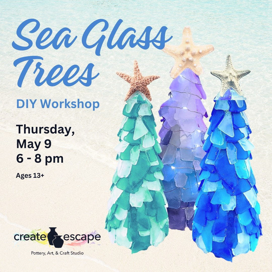Sea Glass Trees | Create Escape Studio
