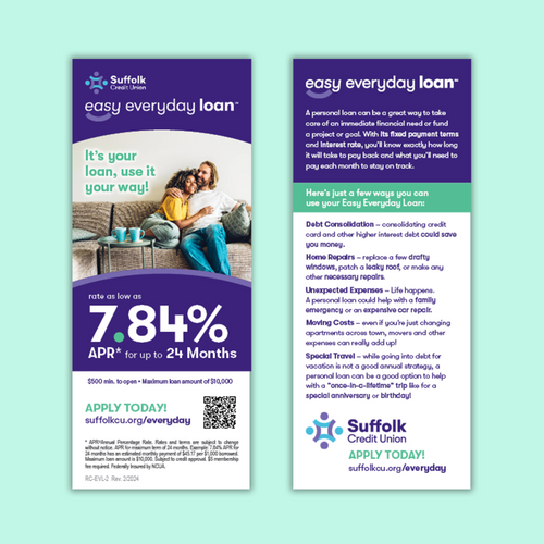 Easy Everyday Loan Rack Cards | Ordering Site