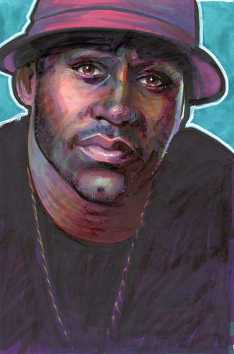 LL Cool J - Alcohol Marker Illustration | SSavaArt