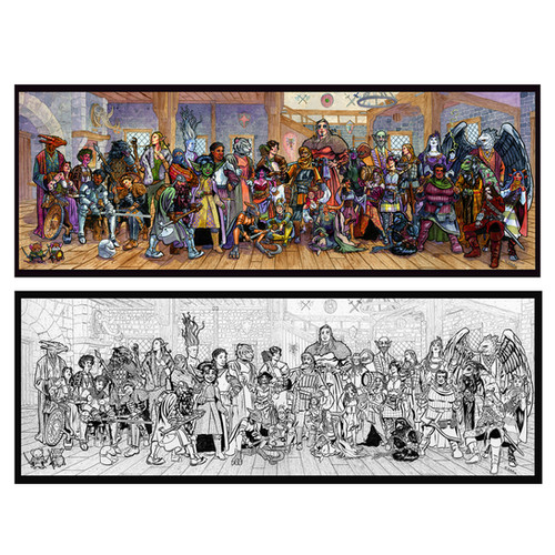 The Guild Poster and Coloring Poster | SSavaArt