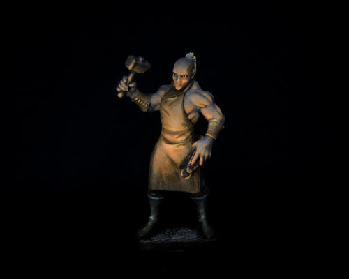 Dark Elf Blacksmith | Tomb Guardians